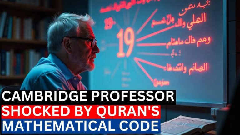 📊 Cambridge Professor SHOCKED by the Mathematical Code in the Quran ...